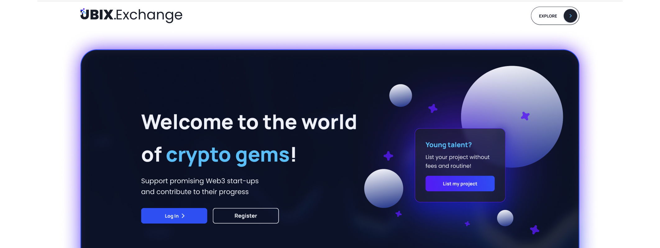 UBIX ($UBX) - A Digital Universe with Endless Possibilities.